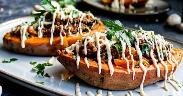 Mantarlı Tatlı Patates Tarifi, Nasıl Yapılır? - Yemek.com