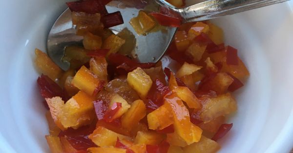 Portakal Kabuklu Acı Biber Reçeli Tarifi, Nasıl Yapılır? - Yemek.com