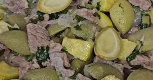 Etli Çağla Yemeği Tarifi, Nasıl Yapılır? (Resimli) (Videolu) - Yemek.com