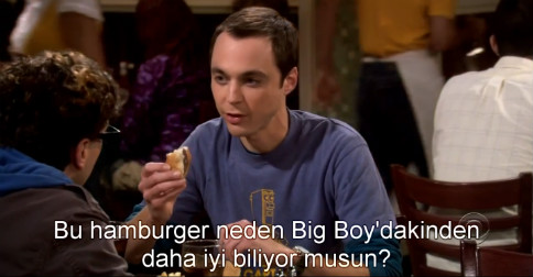 Sheldon Cooper'ın Yemek Takıntıları - Yemek.com